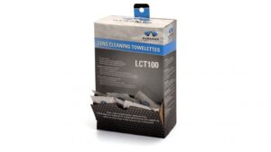 pyramex lens cleaning towelettes anti-fog (100 per box) - ms93170 (5 boxes)