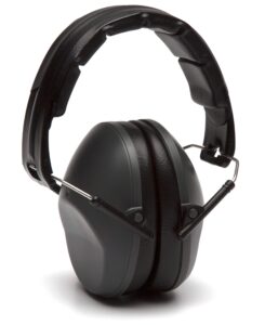 venture gear vg90 series hearing protection earmuff, gray, vg clamshell