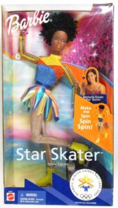 barbie star skater doll special edition: olympic winter games, salt lake 2002- african american