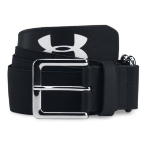 under armour men's ua baseball belt osfa black