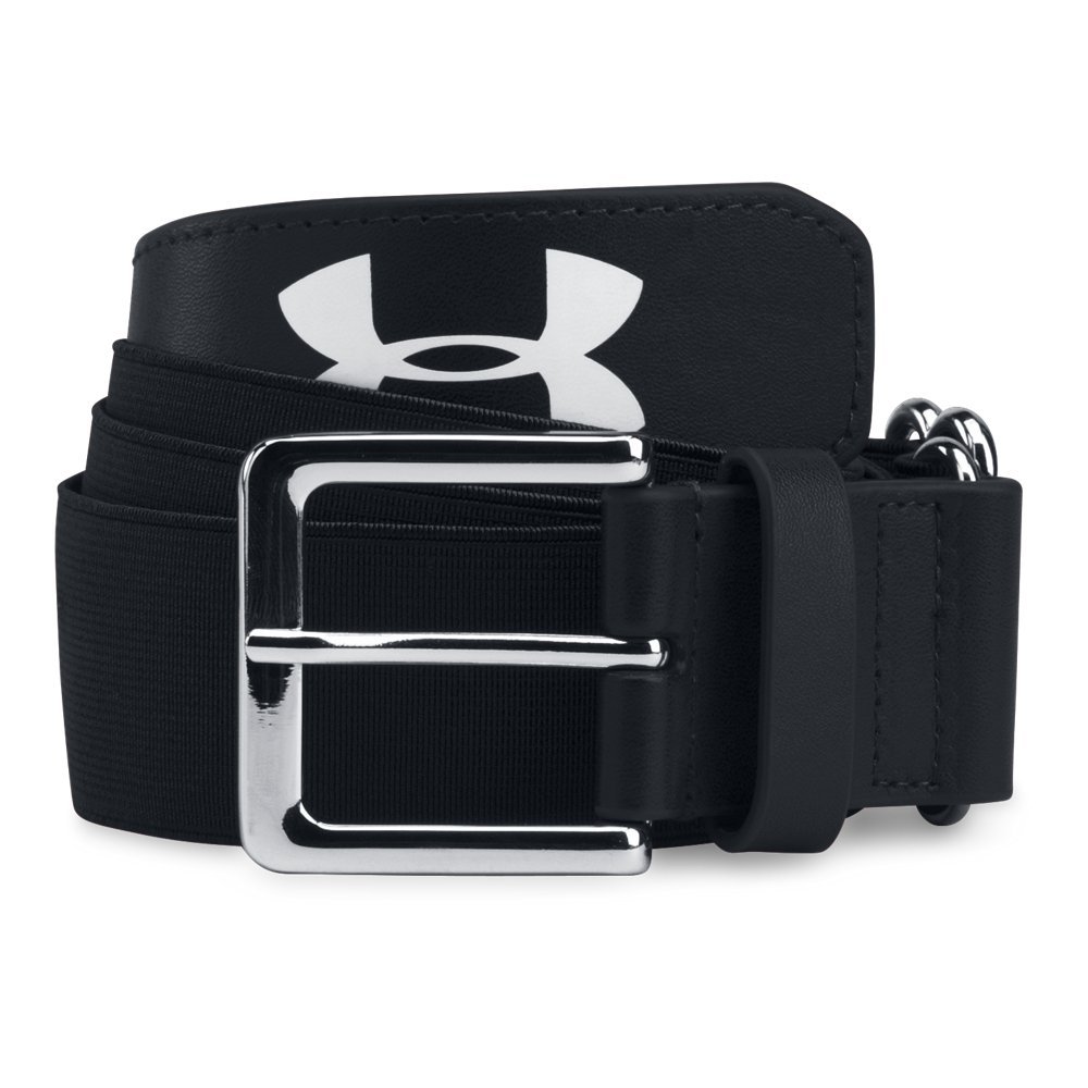 Under Armour Men's UA Baseball Belt OSFA Black