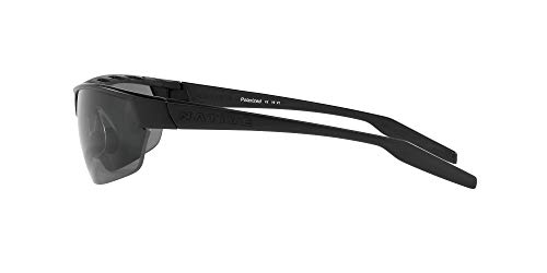 Native Eyewear Hardtop Ultra Polarized Rectangular Sunglasses, Asphalt Frame, 68 mm