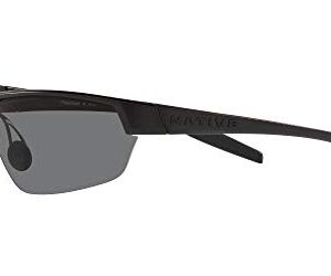 Native Eyewear Hardtop Ultra Polarized Rectangular Sunglasses, Asphalt Frame, 68 mm