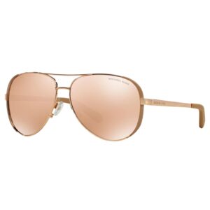 michael kors mk5004 chelsea sunglasses for womens, gold