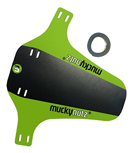 Mucky Nutz Face Fender, Black/Green, Regular