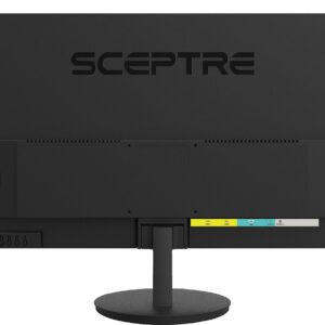 Sceptre E275W-1920 27" FHD 1080p 75Hz Monitor HDMI VGA Build-In Speakers, Metal Black