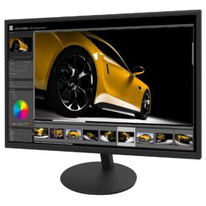 Sceptre E275W-1920 27" FHD 1080p 75Hz Monitor HDMI VGA Build-In Speakers, Metal Black