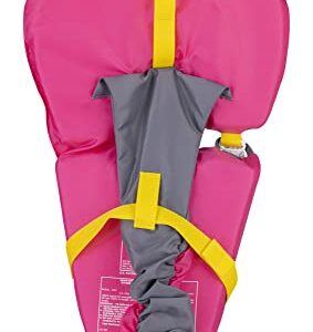 Full Throttle Infant Baby-Safe Life Jacket, Pink, Model Number: 104000-105-000-15