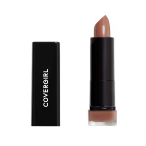 covergirl exhibitionist lipstick cream, coffee crave 275, lipstick tube 0.123 oz (3.5 g)