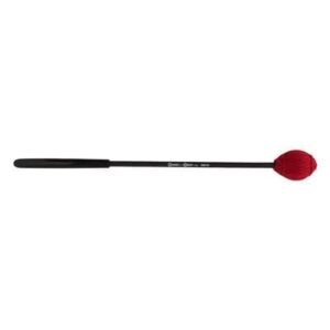 basic beat bbyh yarn mallets, hard (red), pair - focus on music, flexible shaft, 13.50 length"