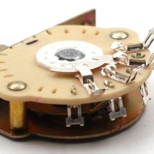 Oak Grigsby 5-Way Blade Switch for Telecaster and Stratocaster, 5-Way Pickup Selector Switch, Includes Mounting Screws