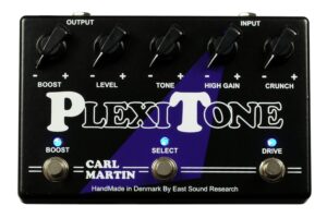 carl martin plexitone guitar distortion effects pedal