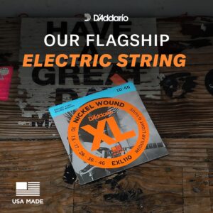 D'Addario Guitar Strings - XL Nickel Electric Guitar Strings - EXL115-3D - Perfect Intonation, Consistent Feel, Reliable Durability - For 6 String Guitars - 11-49 Medium, 3-Pack