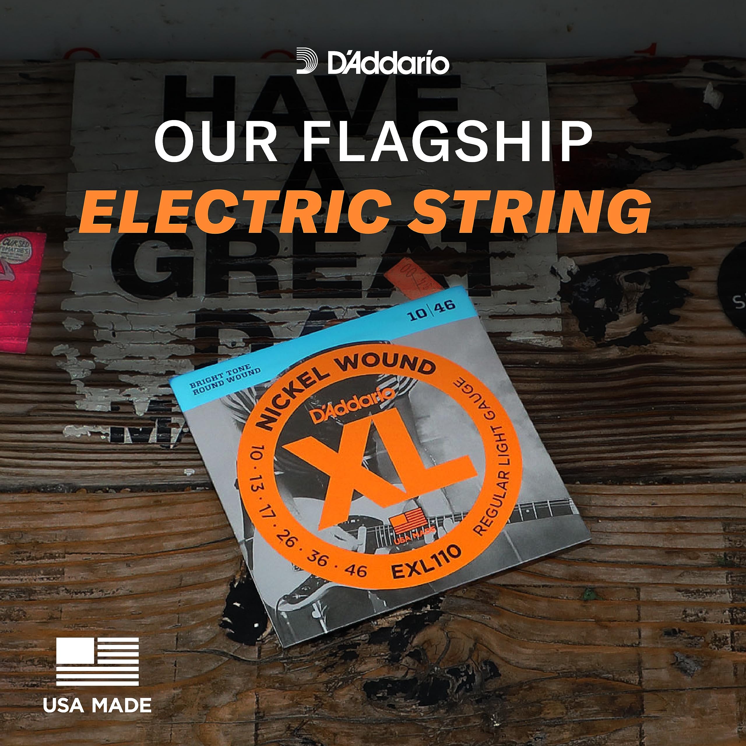 D'Addario Guitar Strings - XL Nickel Electric Guitar Strings - EXL115-3D - Perfect Intonation, Consistent Feel, Reliable Durability - For 6 String Guitars - 11-49 Medium, 3-Pack