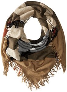 burberry house check wool scarf wrap