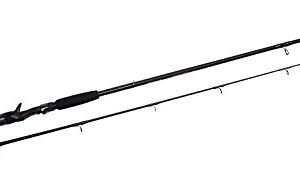 Shakespeare Ugly Stik 5’6” GX2 Casting Rod, One Piece Casting Rod, 6-12lb Line Rating, Medium Rod Power, Moderate Fast Action, 1/8-5/8 oz. Lure Rating