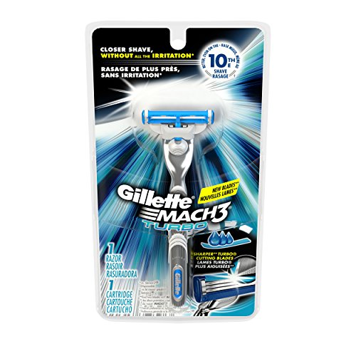 Mach3 Turbo Men’s Razor (Packaging May Vary)