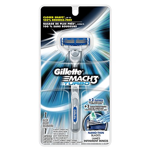 Mach3 Turbo Men’s Razor (Packaging May Vary)