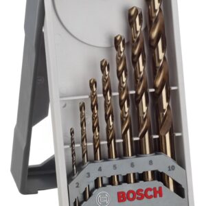 Bosch 2608589296 Metal Drill Bit-Set "Mini X-Line" Hss 7 Pcs