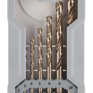 Bosch 2608589296 Metal Drill Bit-Set "Mini X-Line" Hss 7 Pcs