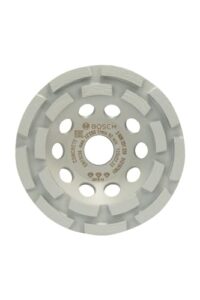 bosch 2608201228 diamond-grinding wheel for concrete layer, 0 v, white