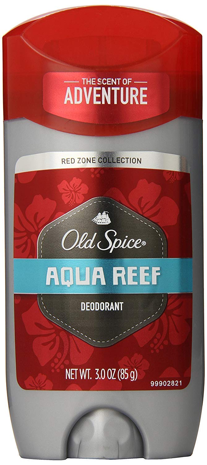 Old Spice Deodorant Aqua Reef Size 3 oz. (Pack of 6)