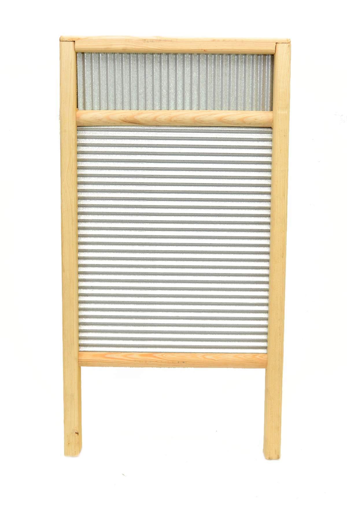 Large Washboard with Tin-23 Inches High X 12.25 Inches Wide