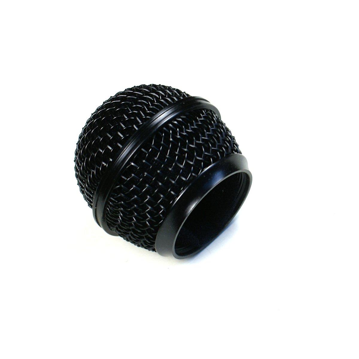 (D43) Mesh Microphone Grille Fits Shure SM58 Microphone Die-cast, Black