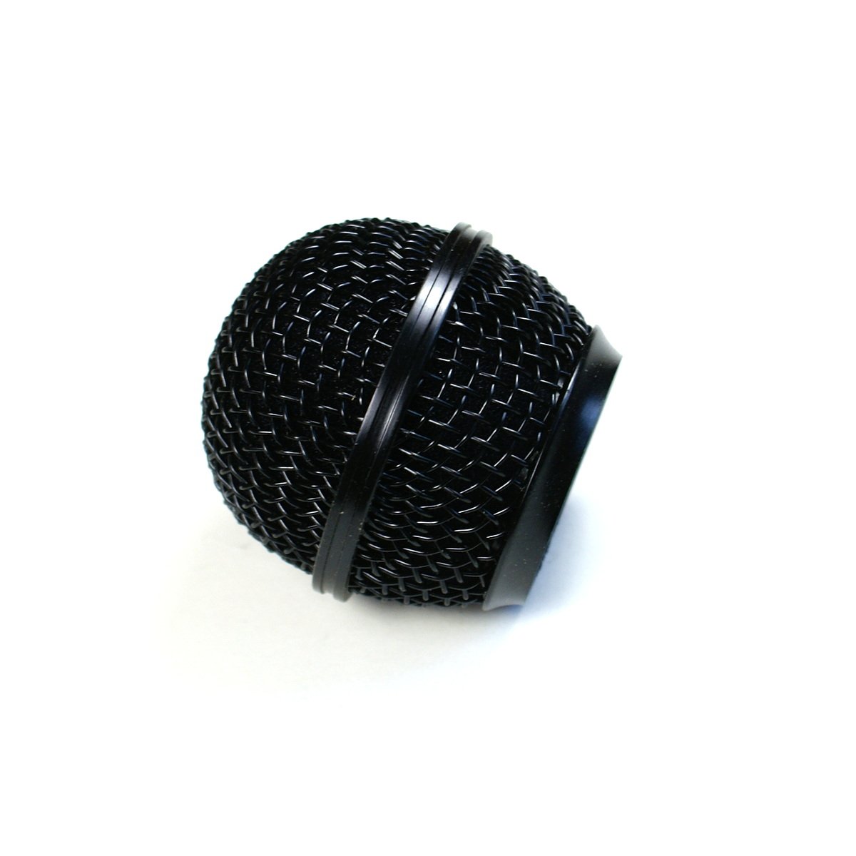 (D43) Mesh Microphone Grille Fits Shure SM58 Microphone Die-cast, Black