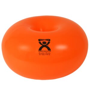 cando donut exercise, workout, core training, swiss stability ball for yoga, pilates and balance training in gym, office or classroom