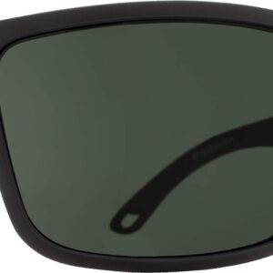 Spy Optic Rocky Sunglasses, Matte Black/Happy Gray/Green, 64 mm