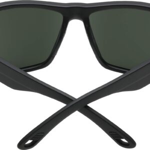 Spy Optic Rocky Sunglasses, Matte Black/Happy Gray/Green, 64 mm