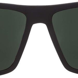 Spy Optic Rocky Sunglasses, Matte Black/Happy Gray/Green, 64 mm