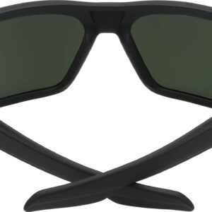 Spy Optic McCoy Sunglasses, Soft Matte Black/Happy Gray/Green