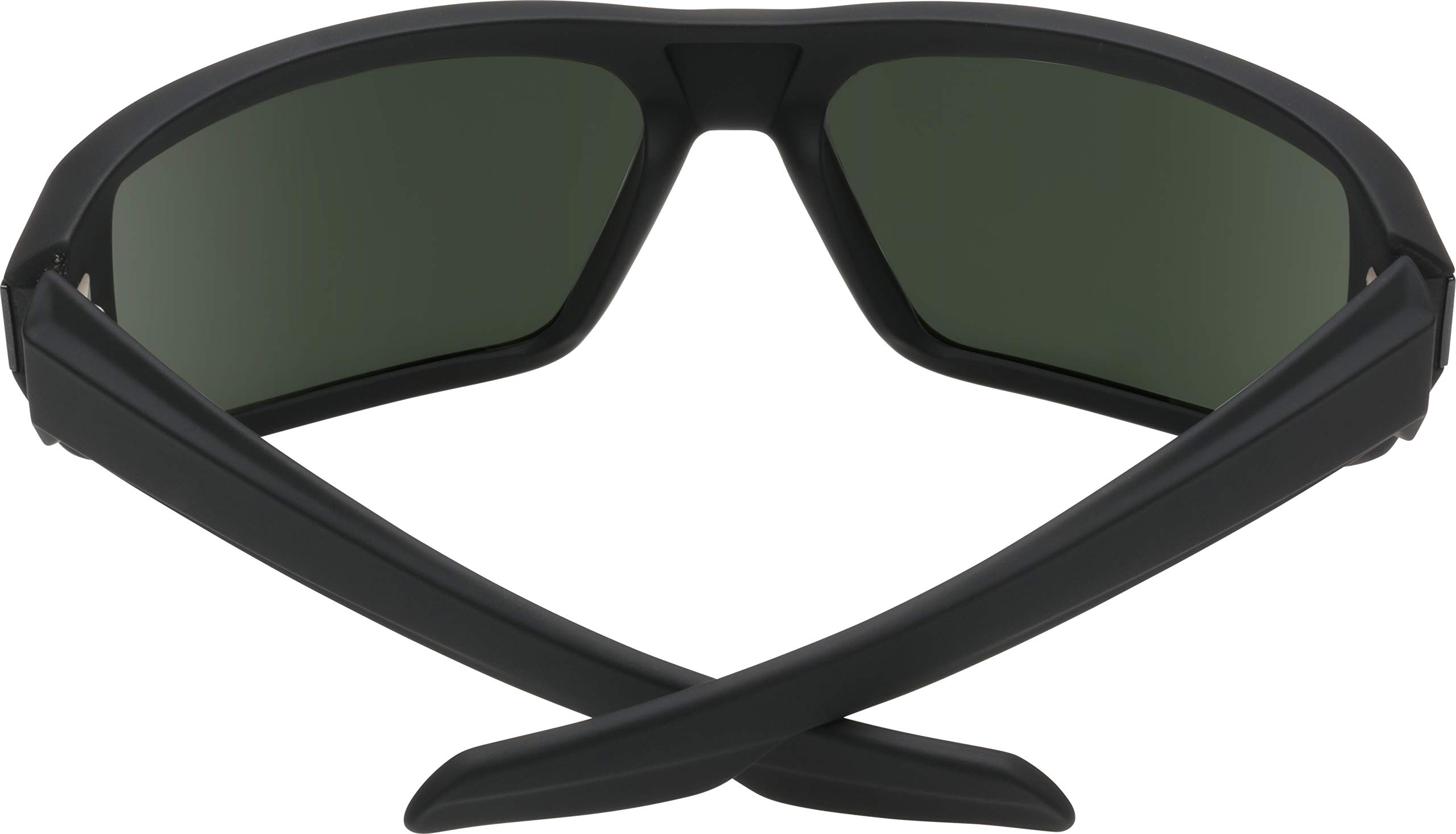 Spy Optic McCoy Sunglasses, Soft Matte Black/Happy Gray/Green