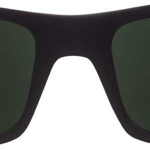 Spy Optic Hielo 670375973864 Polarized Sunglasses, 56 mm (Soft Matte Black/Happy Gray/Green Polar)