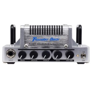 hotone thunder bass mini bass guitar amplifier head, 5 watt