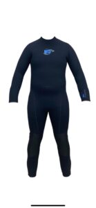 h2odyssey catalina 7mm men's semi-dry wetsuit - cold water deep sea swim suit