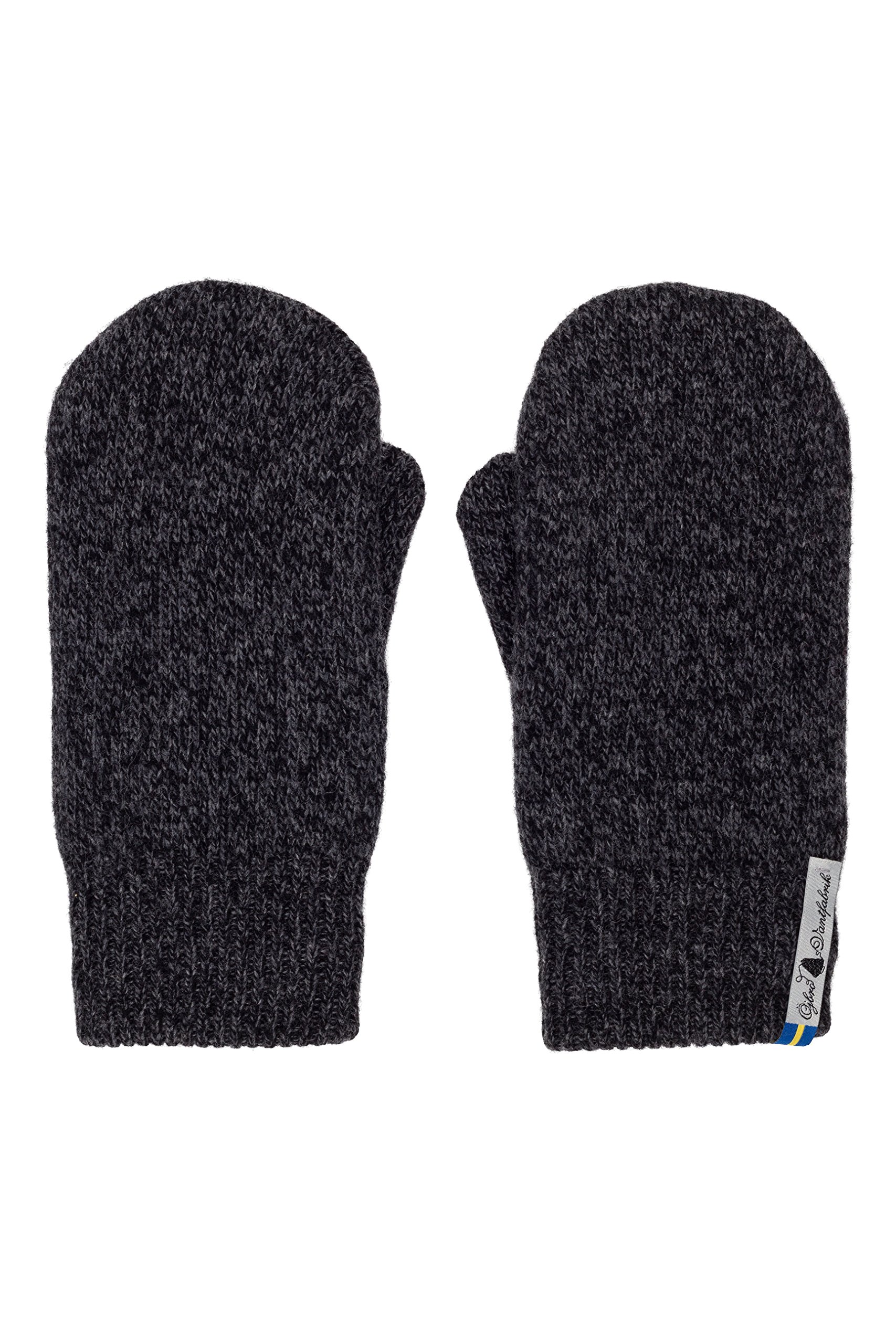 Öjbro Swedish made 100% Merino Wool Soft Thick & Extremely Warm Mittens (as Featured by the Raynauds Assn) (Medium, Karg Rörö)