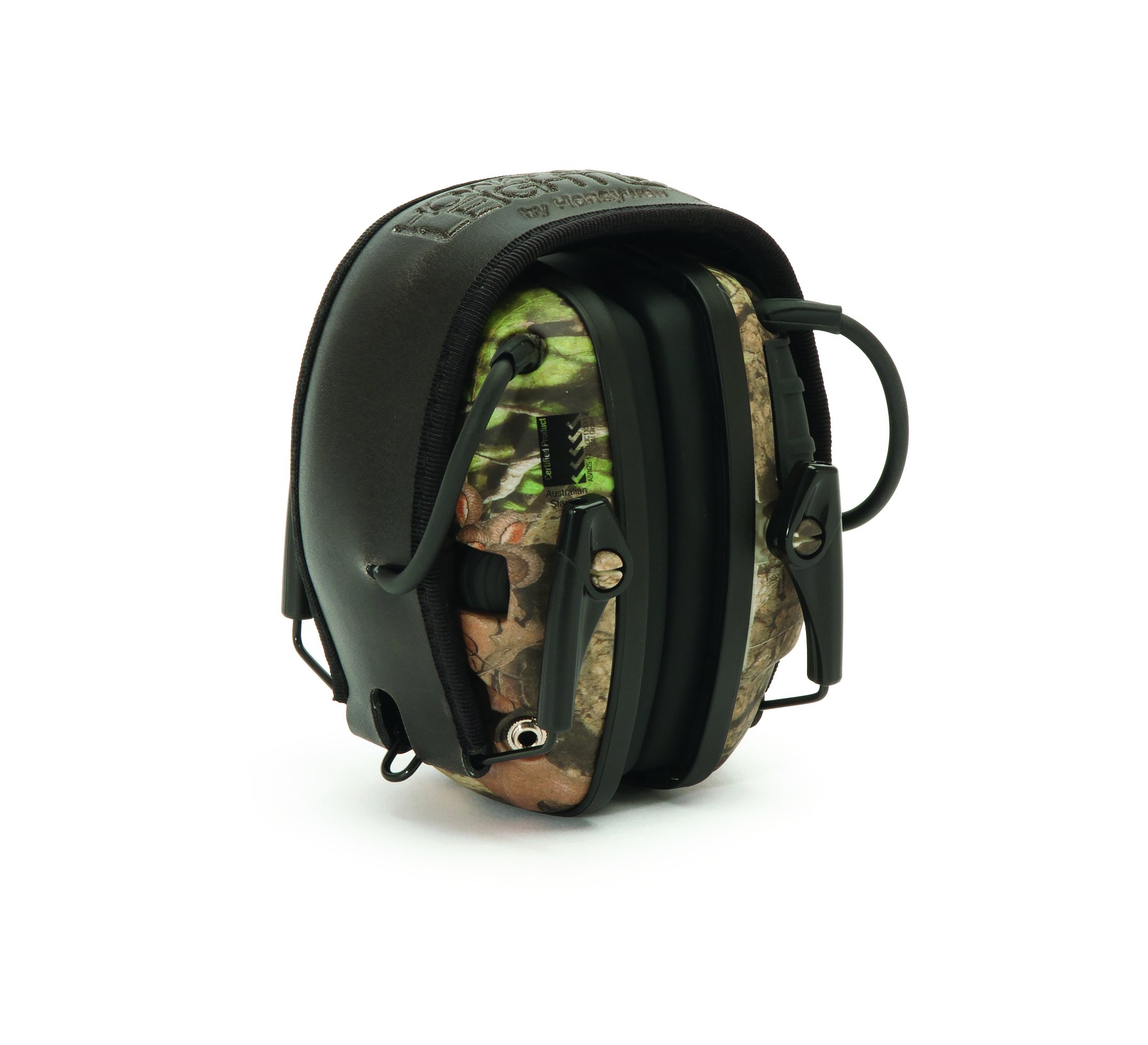 Howard Leight by Honeywell Impact Sport Sound Amplification Electronic Shooting Earmuff, Camo (R-01530)