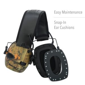 Howard Leight by Honeywell Impact Sport Sound Amplification Electronic Shooting Earmuff, Camo (R-01530)