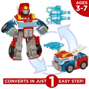 Transformers Playskool Heroes Rescue Bots Energize Heatwave The Fire Bot Converting Toy Robot Action Figure, Toys For Kids Ages 3 And Up (Amazon Exclusive)