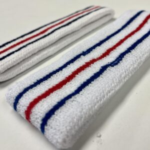 COUVER Tennis Style Premium Quality Athletic Terry Head Sweatband(1 Piece)