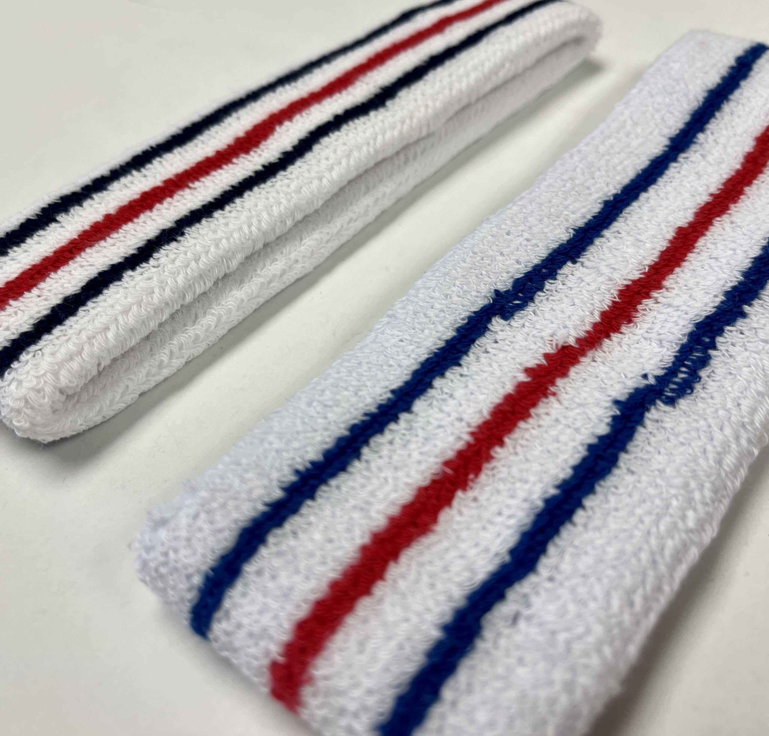 COUVER Tennis Style Premium Quality Athletic Terry Head Sweatband(1 Piece)