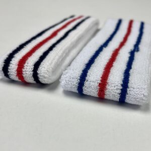 COUVER Tennis Style Premium Quality Athletic Terry Head Sweatband(1 Piece)