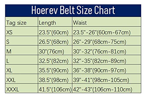 HOEREV Elastic Wide Band Elastic Tied Waspie Corset Waist Belt,XX-Large,Black