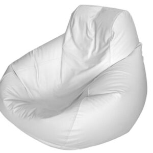 E-SeaRider Teardrop Marine Beanbag (White/White, Medium)