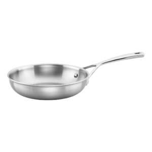 zwilling aurora kitchen fry pan, 8-inch, stainless steel