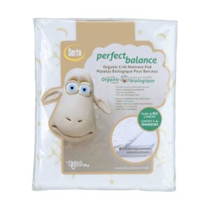 Serta Perfect Crib Mattress Cover, Balance Organic