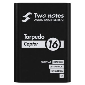 two notes torpedo captor reactive loadbox, di and attenuator - 16 ohm